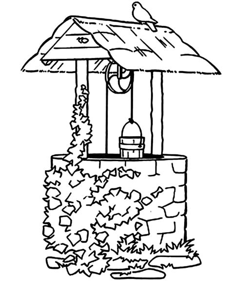 Dibujo De Pozo Para Colorear Ultra Coloring Pages Porn Sex Picture