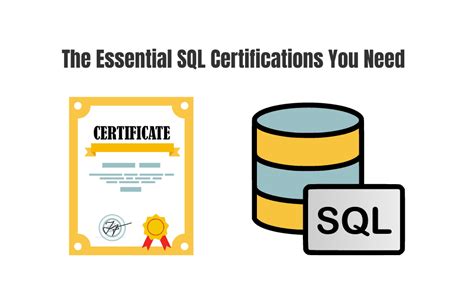 Boost Your Data Science Skills The Essential Sql Certifications You