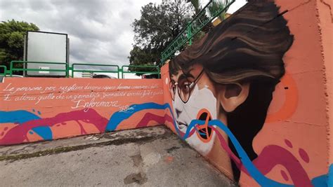 Salerno Un Murale In Ricordo Del Giornalista Giancarlo Siani Irno 24