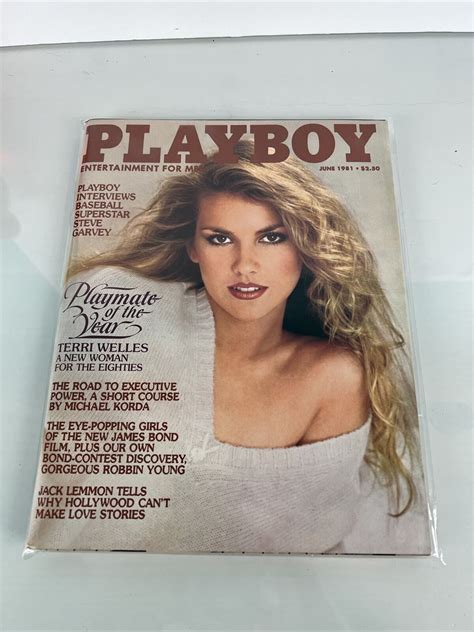 Mavin Playboy Magazine June 1981 Cathy Larmouth Jack Lemon Steve