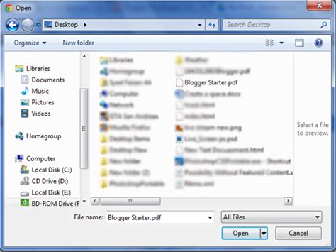 how to embed pdf and other documents in blogger blog posts ~ my blogger lab