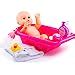 Amazon Prextex Piece Doll Bath Set With Doll Crib Shaped