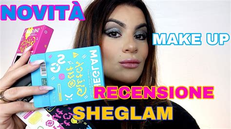 SHEGLAM MAKE UP NUOVA COLLEZIONE GLITCH OUT VALE YouTube