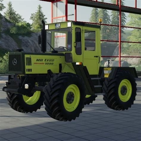 FS19 MB Trac 1000 Intercooler v 1 2 Final Mercedes Benz Mod für