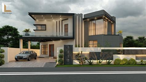 1 Kanal House Design In DHA House Front Elevation Design In Pakistan
