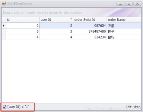 【winform devexpress】给gridview添加edit filter 进行自定义筛选 winformdevexpressgridview排序过滤空值 csdn博客