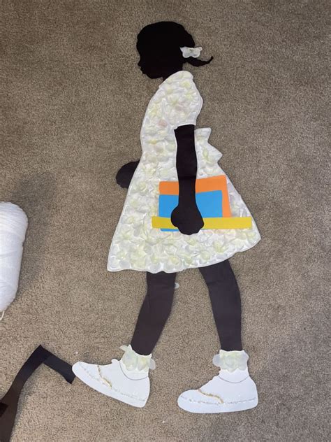 Ruby Bridges For Bulletin Black History Month Crafts Black History