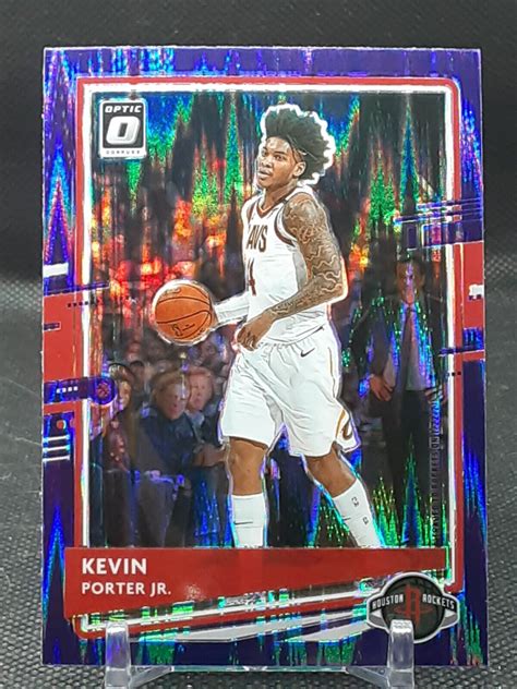 KEVIN PORTER JR 2020 21 DONRUSS OPTIC PURPLE SHOCK PRIZM ROCKETS N1 EBay