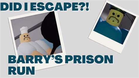 Escaping Barry S Prison In Roblox Jumpscares Youtube