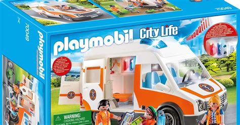 PLAYMOBIL City Life 70049 Rettungswagen Mit Licht Und Sound Kaufen