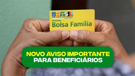 Novo AVISO IMPORTANTE para beneficiários do Bolsa Família atente se