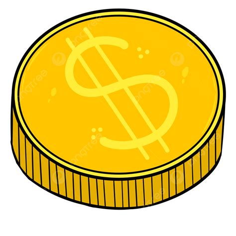 Gold Coin Gold Coin Vector Gold Coins Clipart Cartoon PNG
