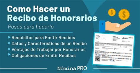 Como Hacer Un Recibo De Honorarios Elementos Y Ejemplos