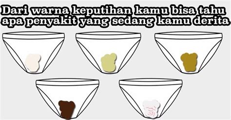 Dari Warna Keputihan Kamu Bisa Tahu Penyakit Apa Yang Kamu Derita Lho