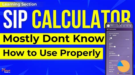 SIP Calculator How SIP Calculator Works Learn How To Use Properly