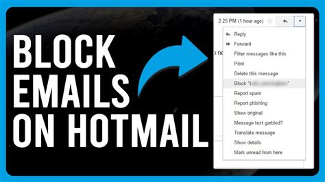How To Block Emails On Hotmail Methods On How To Disable Emails On