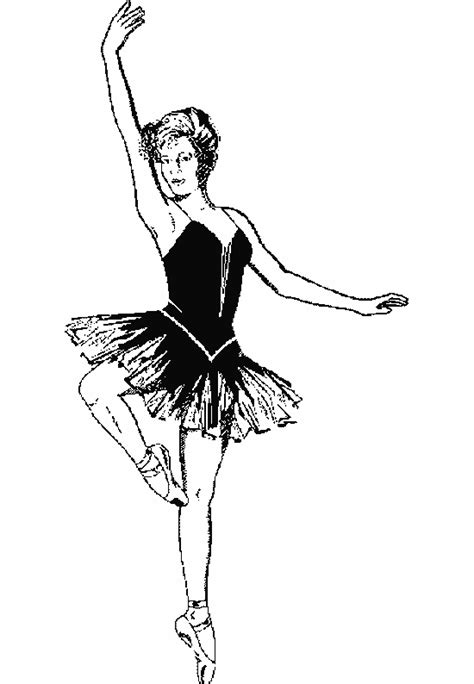 Dessins Gratuits à Colorier Coloriage Danse à imprimer