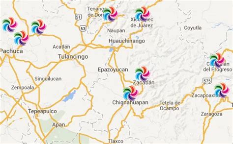 Mapa de Pueblos Mágicos en Puebla Pueblos Magicos de Mexico