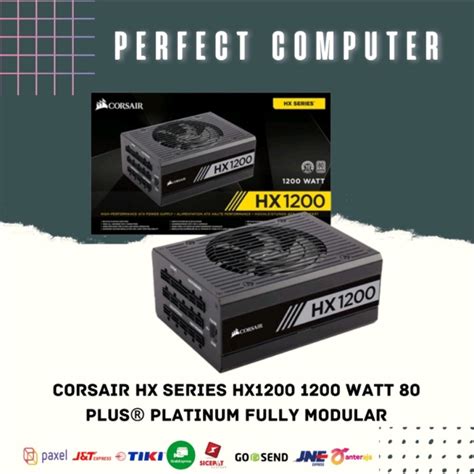 Jual Corsair HX Series HX1200 1200 Watt 80 PLUS Platinum Fully Modular