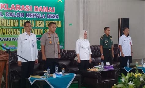 Pilkades Serentak 2020 Jika Dua Calon Satu Mengundurkan Diri Tahapan