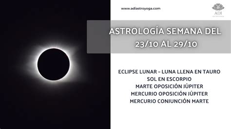 ECLIPSE LUNAR LUNA LLENA EN TAURO SOL EN ESCORPIO ASTORLOGÍA SEMANA