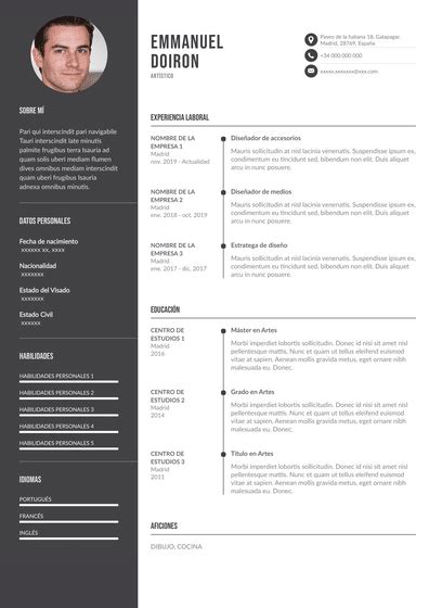 Currículum de bailarín guía para contar tu historia profesional al