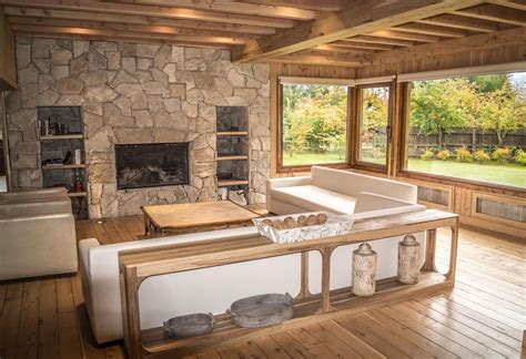 Casas De Piedra Y Madera Interiores