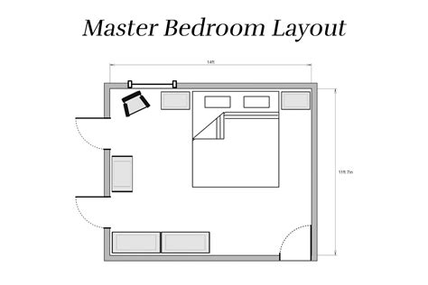 Master Bedroom Plans Layout