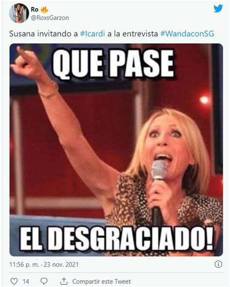 Los mejores memes de la entrevista de Susana Giménez a Wanda Nara