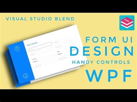 Wpf Tutorial Form Ui Design In Visual Studio Blend