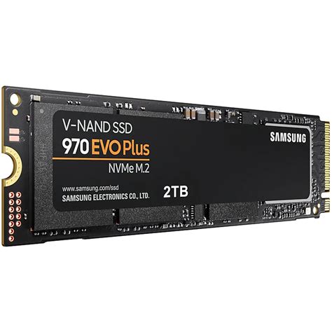 Samsung 2TB 970 EVO Plus NVMe M 2 Internal SSD MZ V7S2T0B AM B H