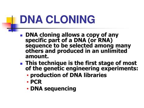 PPT Principles Of Cloning Vectors And Cloning Strategies PowerPoint
