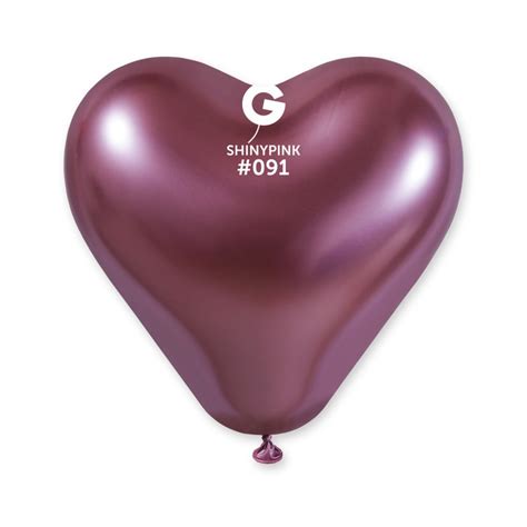 13 Gemar Latex Balloons Bag Of 25 Shiny Gold Heart Bargain