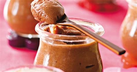 Recette mousses au caramel au beurre salé Marie Claire