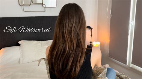 Asmr Sleep Inducing Hair Brushing And Light Touch Massage Soft