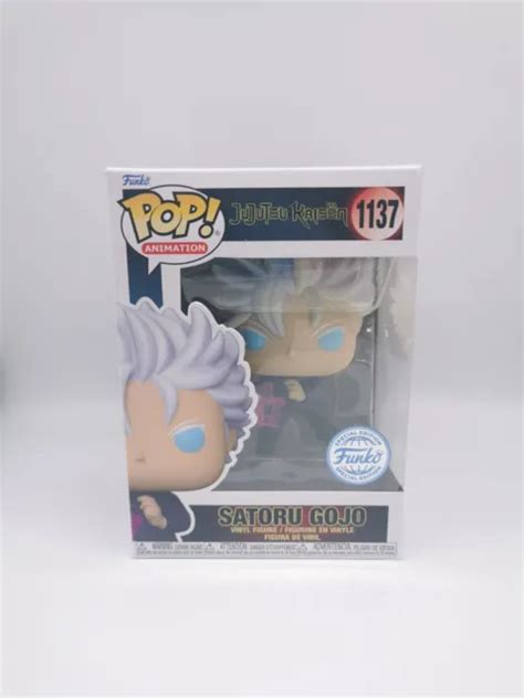FUNKO POP SATORU Gojo Purple Hollow Jujutsu Kaisen 1137 Exclusive Vinyl