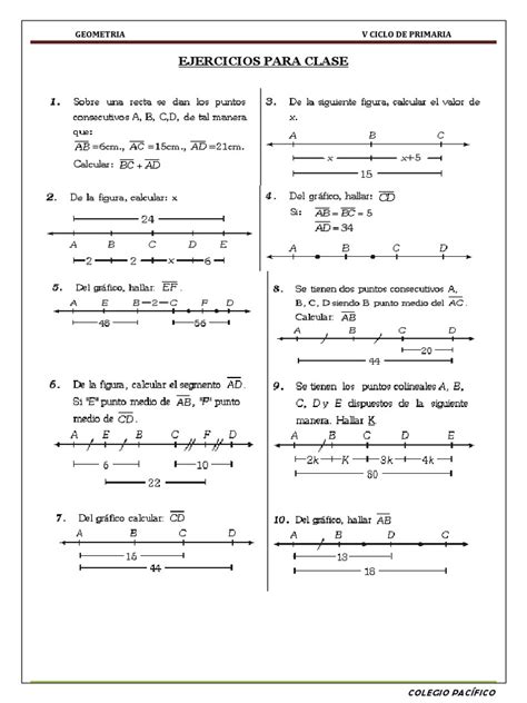 PDF GEOMETRIA Operaciones Con Segmentos DOKUMEN TIPS