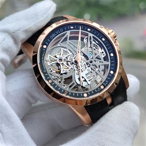 Skeleton Watch Leather Strap Atelier Yuwa Ciao Jp
