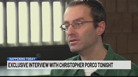 Tonight Exclusive Interview With Christopher Porco Youtube