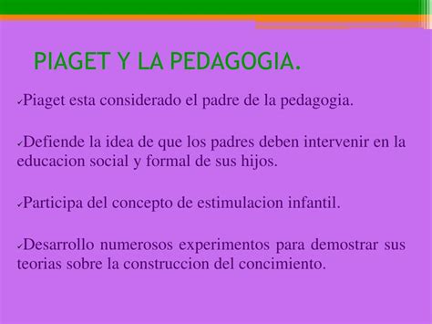 Experimentos De Jean Piaget Con Sus Hijos On Sale Ladorrego Ar
