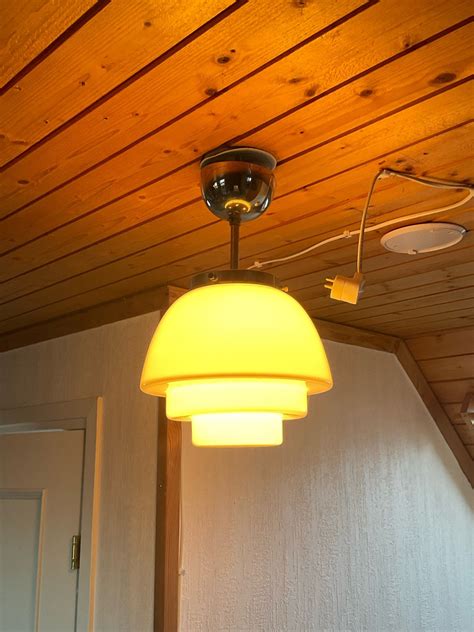 Se produkter som liknar Funkis Art Deco taklampa pend på Tradera