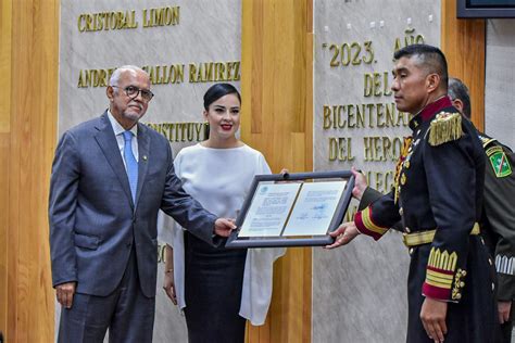 Develan Letras De Oro En El Congreso De Nayarit En Honor Al Heroico