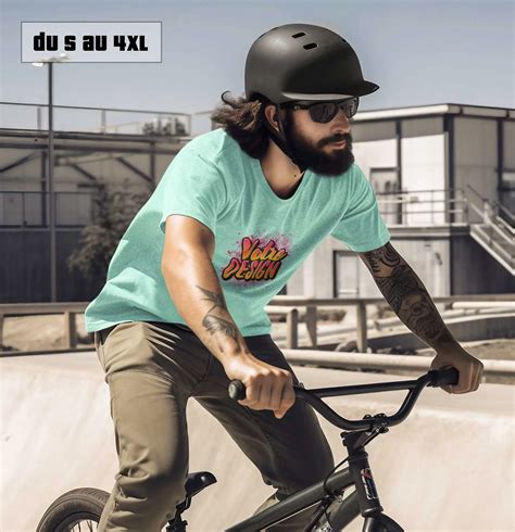 T shirt personnalisé haut de gamme unisexe Créer son T Shirt