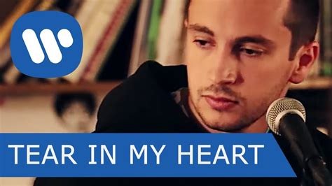 Twenty One Pilots Tear In My Heart Acoustic Version Youtube