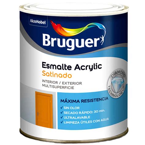 Esmalte Acrylic Interior Exterior Satinado Bruguer Laferreteria Shop