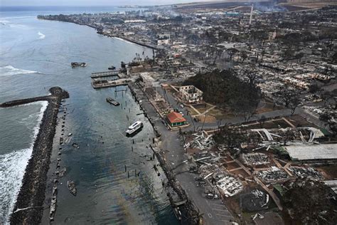 Maui Wildfires Photographs Show The Devastation Of The Deadly Lahaina
