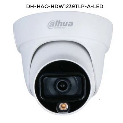Dahua 2MP DH HAC HDW1239TLP A LED Full Color Starlight HDCVI Dome