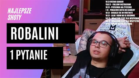 Pytanie Do Robaliniego Youtube