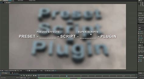 what s the difference between a plugin script or preset in after effects lesterbanks
