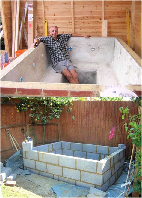 Homemade Wooden Tubs